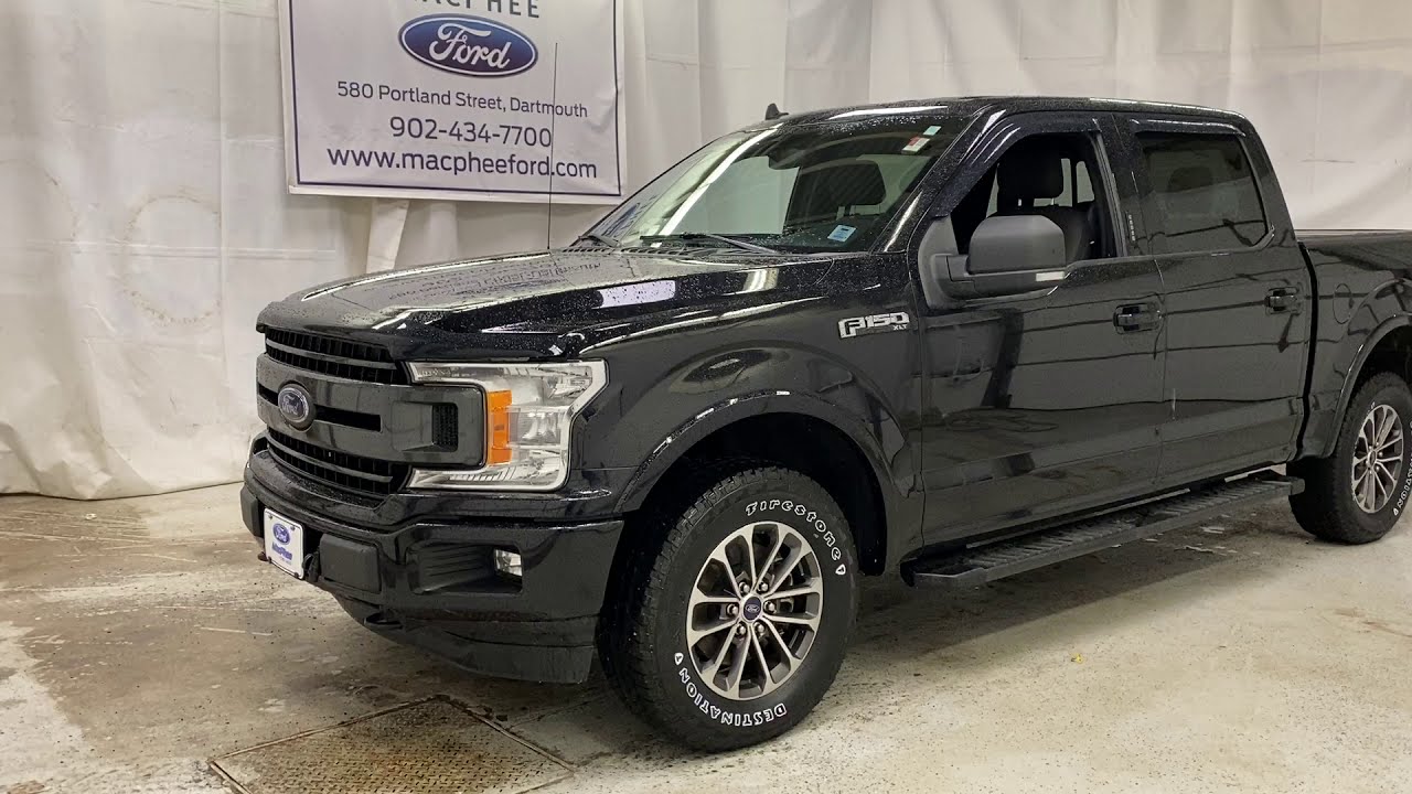 Black 2019 Ford F-150 XLT Review - MacPhee Ford - YouTube