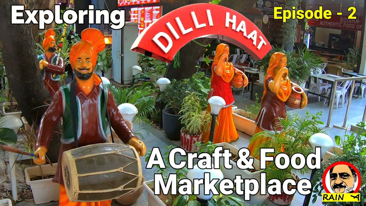 Dilli Haat INA a Handicraft & Food Marketplace 🤤, Part | दिल्ली का ...
