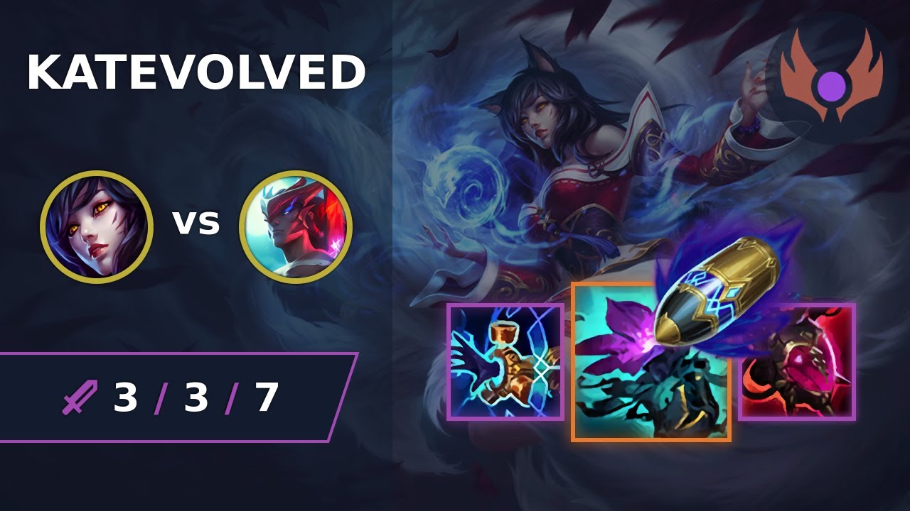 [ KatEvolved ] Ahri MID vs Yone | KR MASTER | LOL Season 2024 - YouTube