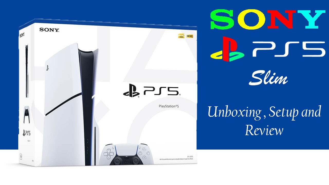 Sony PS5 (PlayStation 5) Slim Unboxing , Setup and Review - YouTube