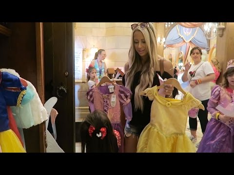 Disney World Trip Day 2 Bibbidi Bobbidi Boutique