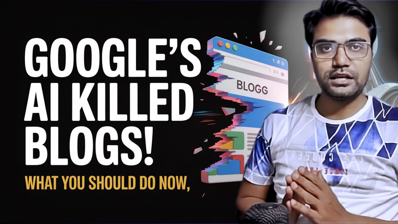 "Google’s Latest AI Update Killed Blogs! What You Should Do Now" - YouTube