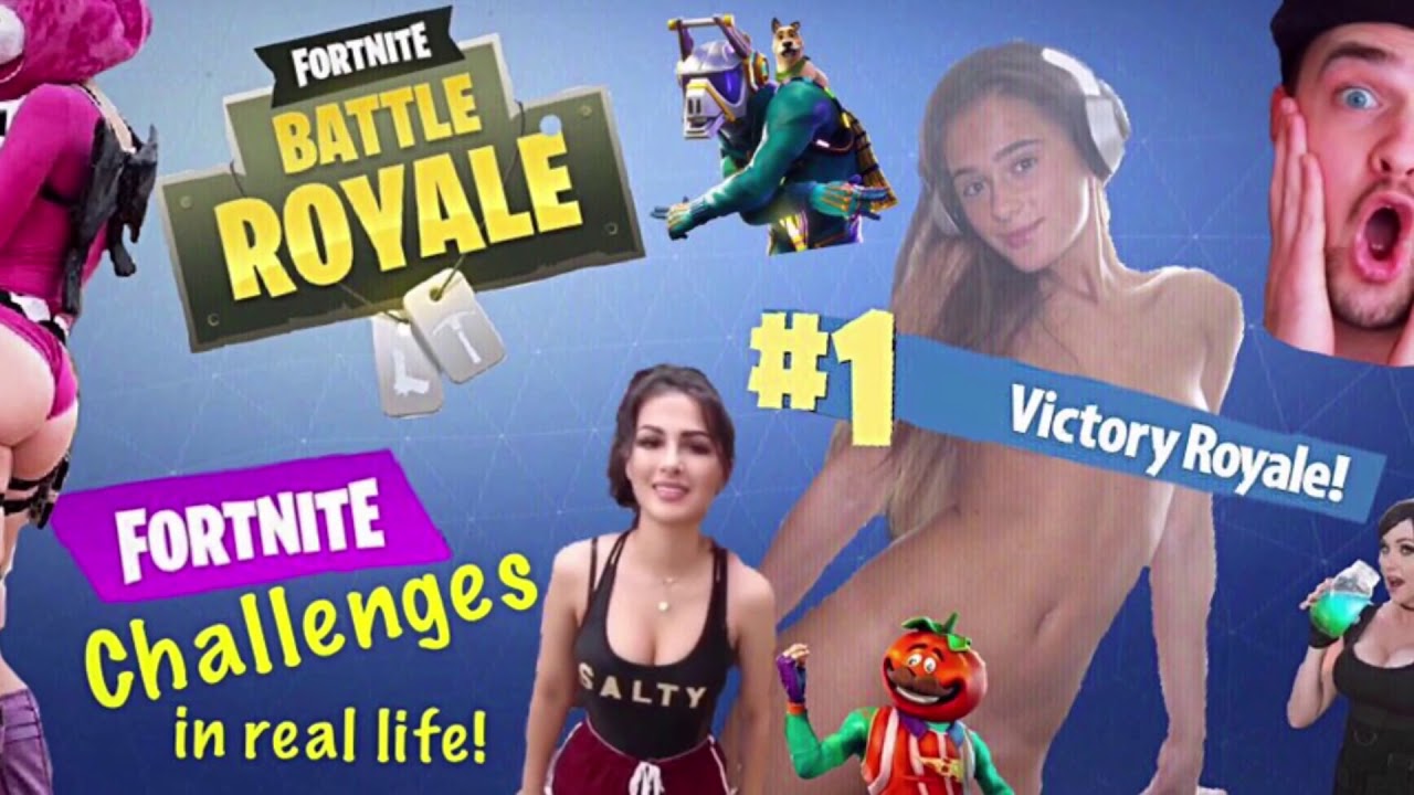 Sexy Fortnite Challenge Compilation Youtube