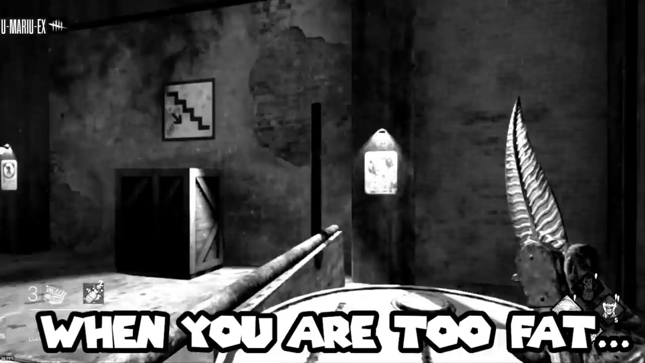 Dead by Daylight - When You are FAT - YouTube