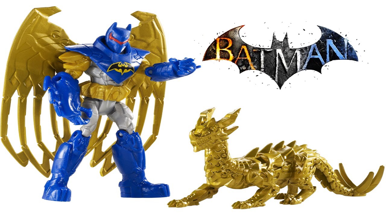 Batman and Skyfire Dragon|Batman Toys Unlimited Collection - YouTube