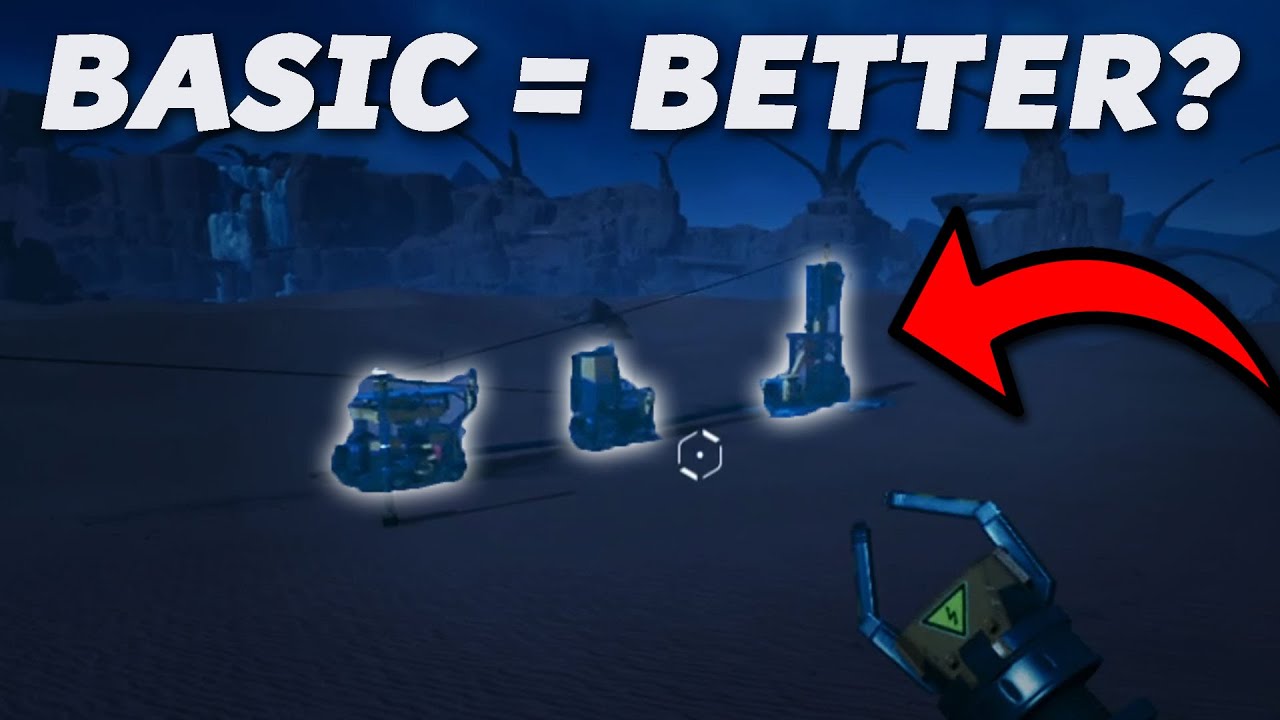 Is BASIC always BETTER??? - Satisfactory Let's Play - Ep.5 - YouTube