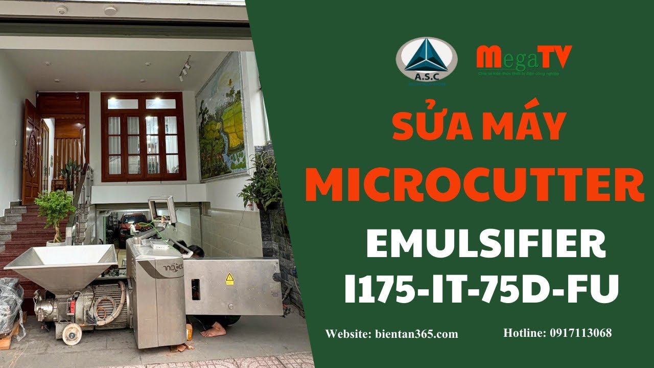 Sữa Chữa Máy Microcutter Emulsifier I175-iT-75D-FU Hỏng IPC Siemens ...