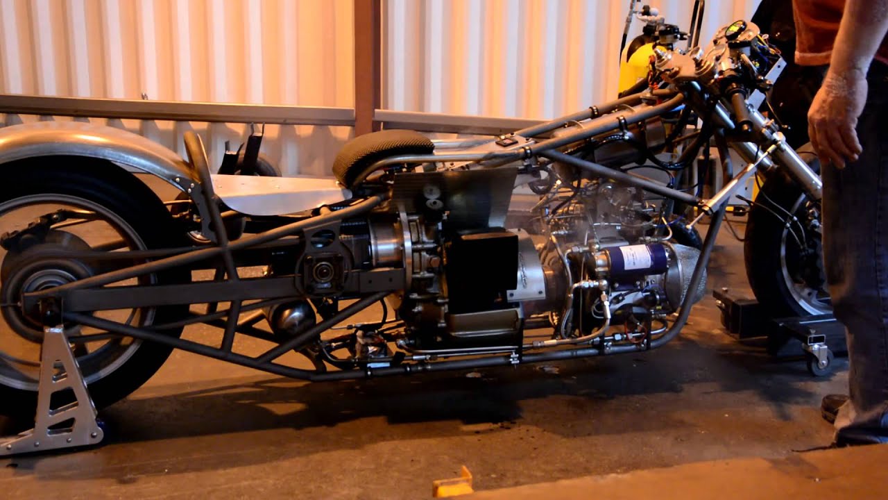 Jet Engine Testing Drag Jet Bike Homemade DIY Gas Turbine - YouTube