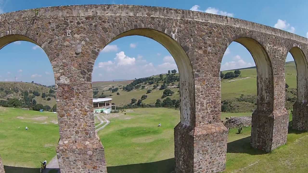 Video Dron Arcos del Sitio Tepotzotlán México Septiembre 2015 / 2 - YouTube