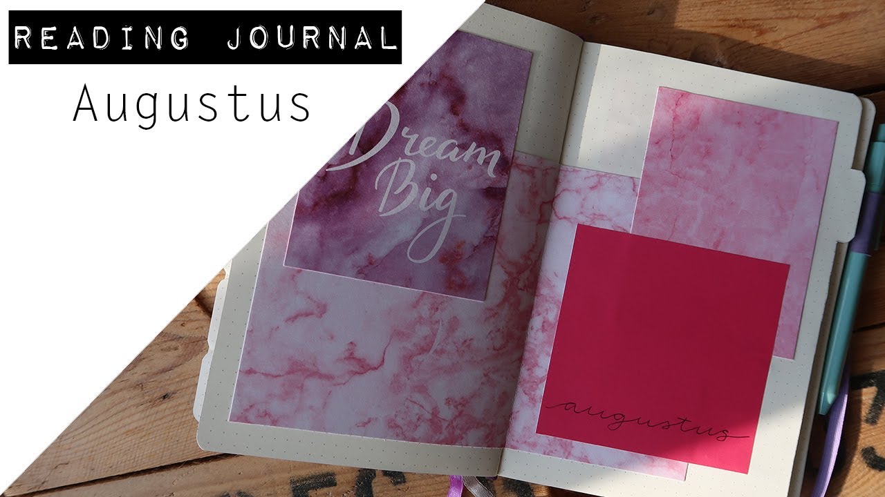 READING JOURNAL || Augustus - Reading journal wrap up - YouTube