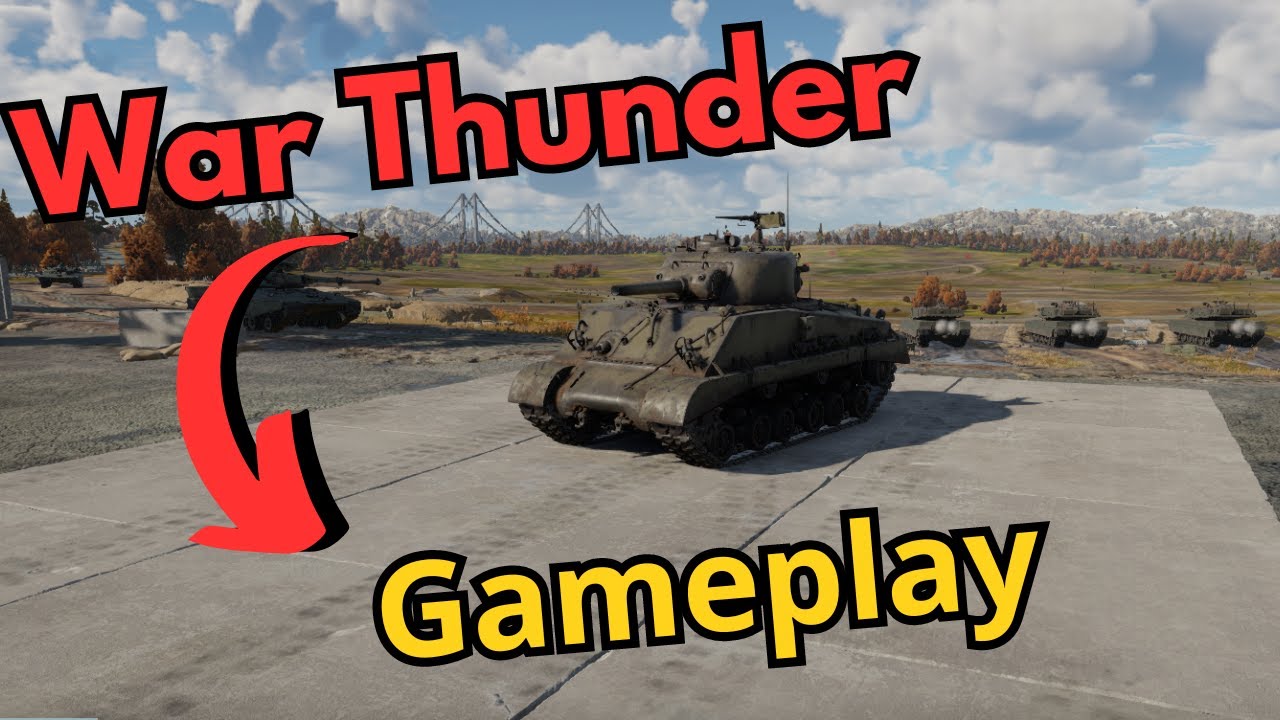 Gameplay z Tanků War Thunder (_1_) - YouTube