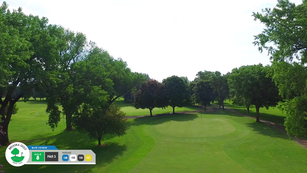 Brooks Golf | Blue Course | Hole 8 - YouTube