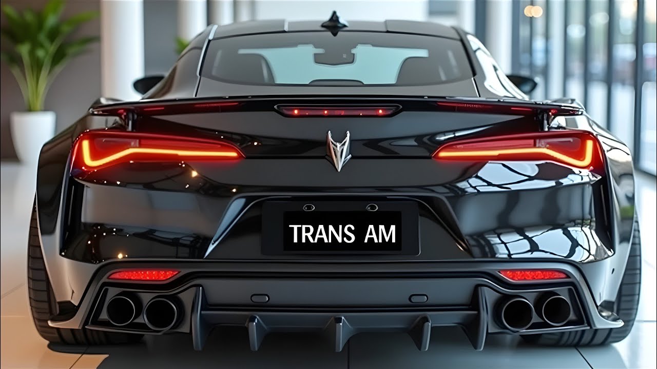 The Legendary Pontiac Firebird Trans Am Returns in 2026 – But With a ...