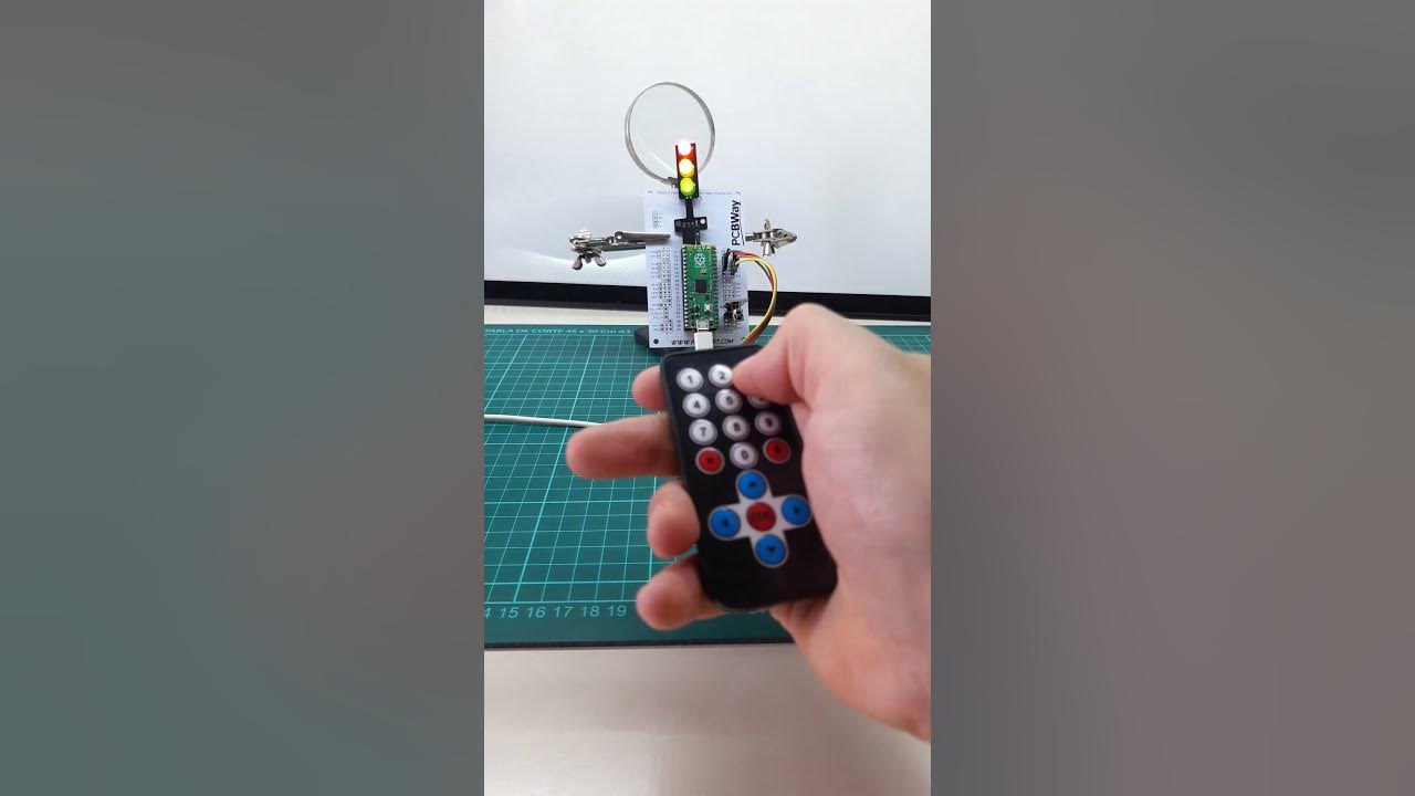 Control de luces por infrarrojo con Raspberry pi pico y MicroPython ...