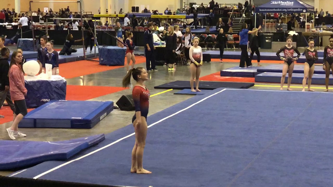 2018 HNI, 2nd Place Floor, Alex Gillette - YouTube
