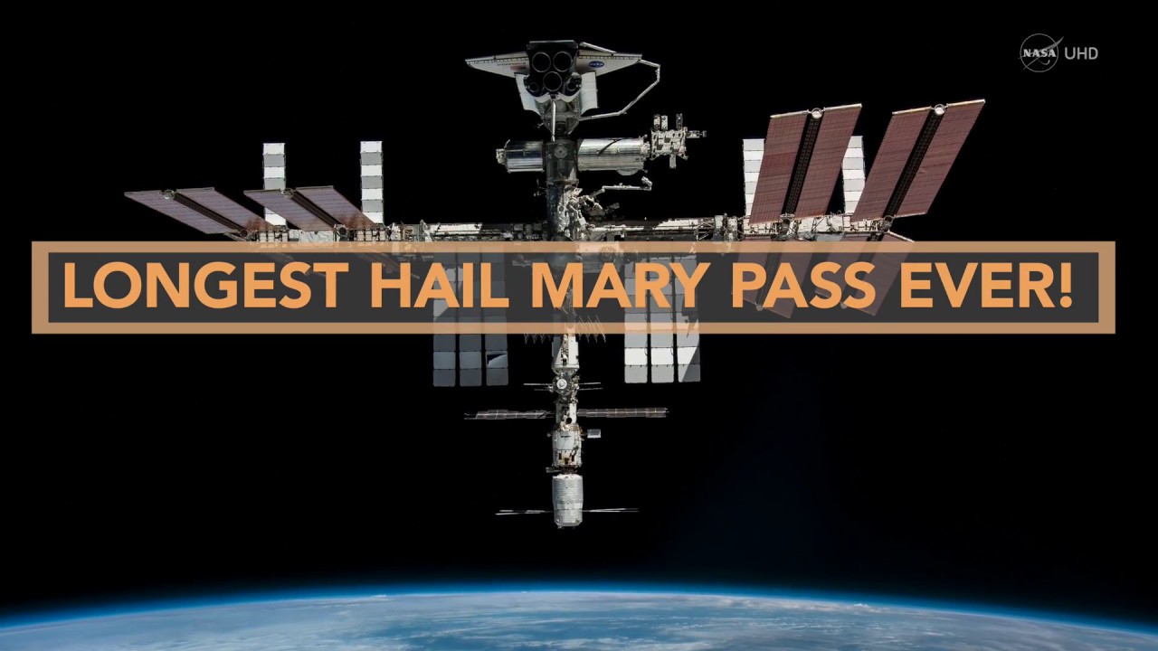 Zero G Hail Mary Pass - UHD - YouTube