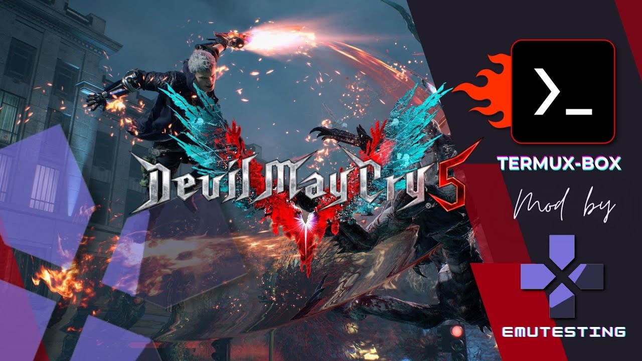 Devil May Cry 5 | Termux-box MOD | SD 888+ & 12GB RAM - YouTube