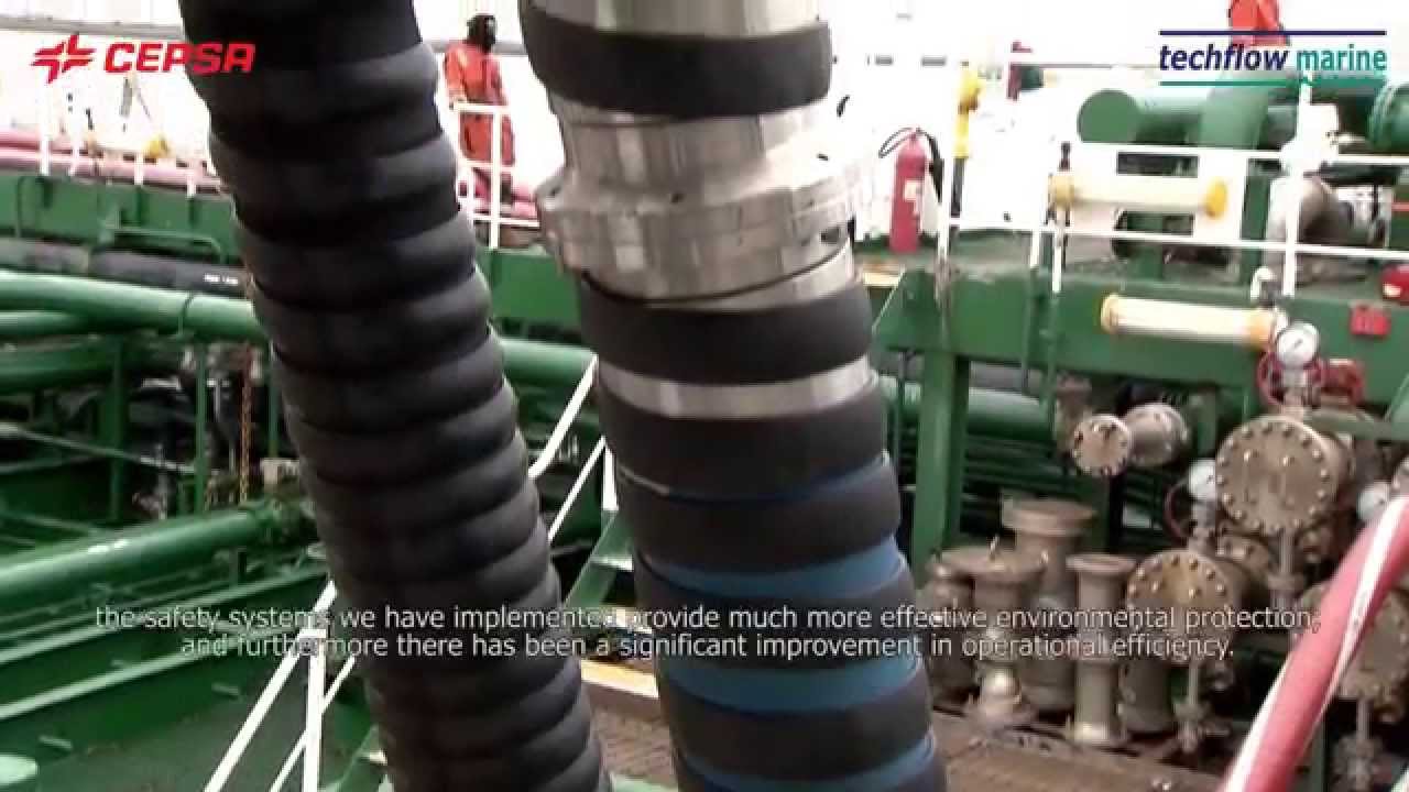 Techflow Marine & CEPSA - Quay Reel System - Efficient Simultaneous ...