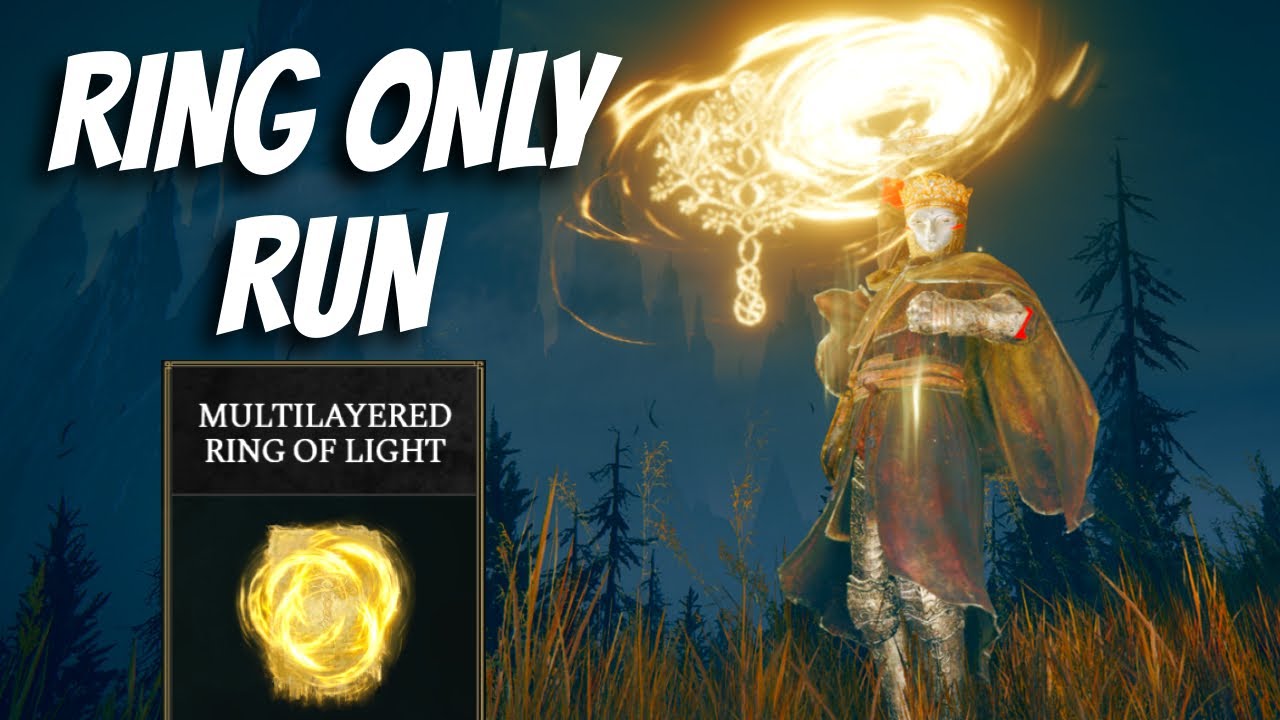 Multilayered Ring of Light incantation only run- Elden Ring - YouTube