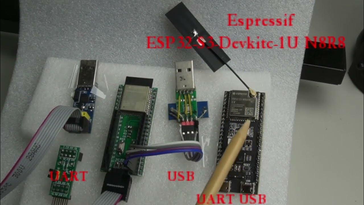 芸庭樹工作室 ESP32-S3-WROOM-1 擴充板介紹及 Arduino ESP32-S3 USB-OTG / USB-Serial 上傳方式 - YouTube