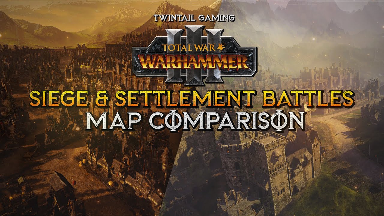 Warhammer 3 Map Comparison - YouTube