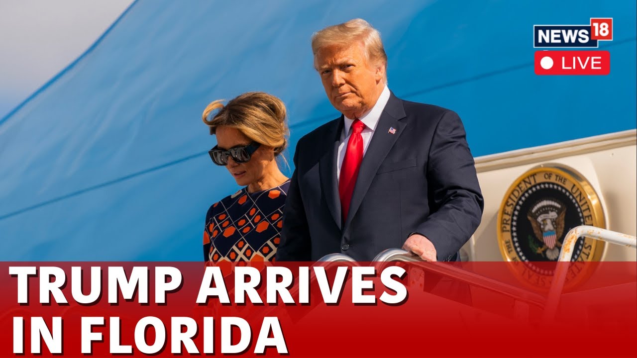 LIVE: Trump Arrives In Florida En Route to Mar-a-Lago | Trump Latest ...
