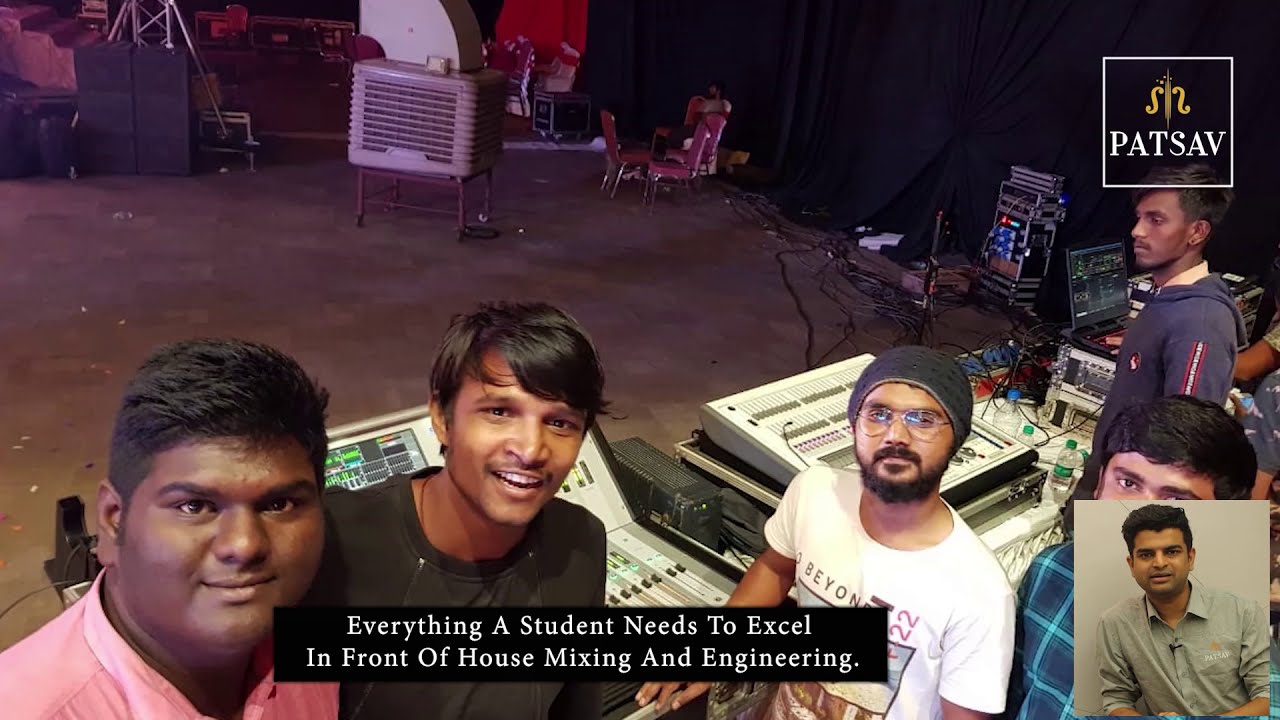 FOH Mixing | Live Sound | Patsav Academy - YouTube