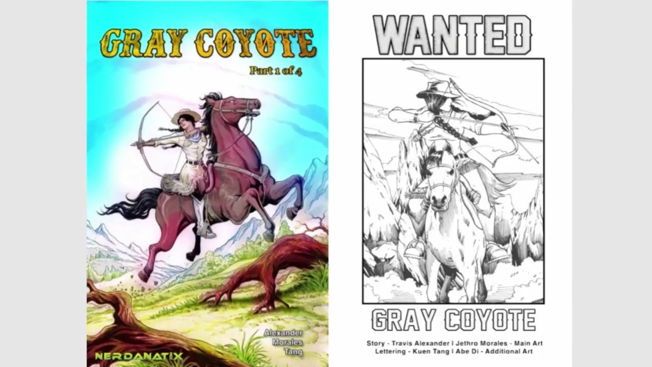 ComicChat: Gray Coyote #1 - COMIC REVIEW!!! - YouTube