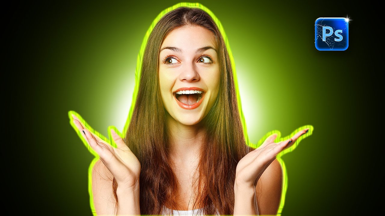 How To Create Glow Effect For Thumbnail In Photoshop | Step by Step ...