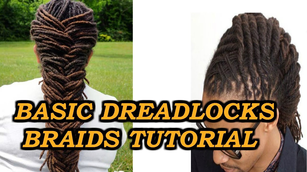 BASIC DREADLOCK BRAIDS - YouTube