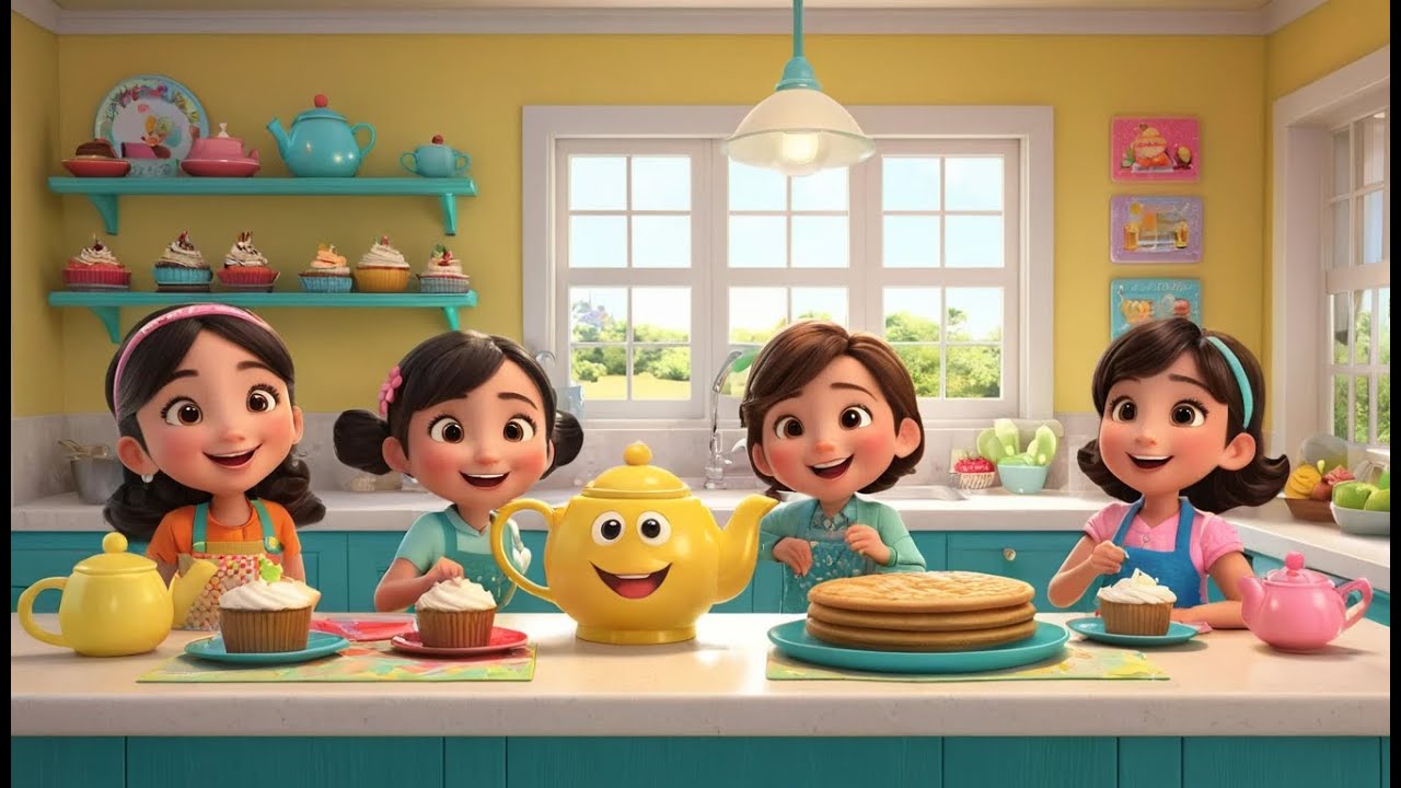 The Talking Teapot and the Singing Cupcake | Nursery Rhyme & Kids Songs ...