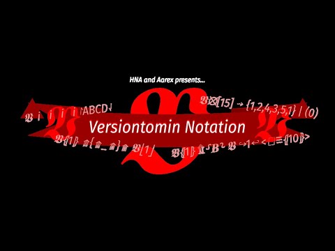 Versiontomin Notation - Trailer - YouTube