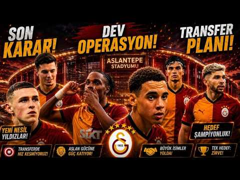 🚨 GALATASARAY'DA DEV TRANSFER OPERASYONU! | Can Uzun, Leão, Lucumí ve 5 Yıldız İçin Kritik Süreç