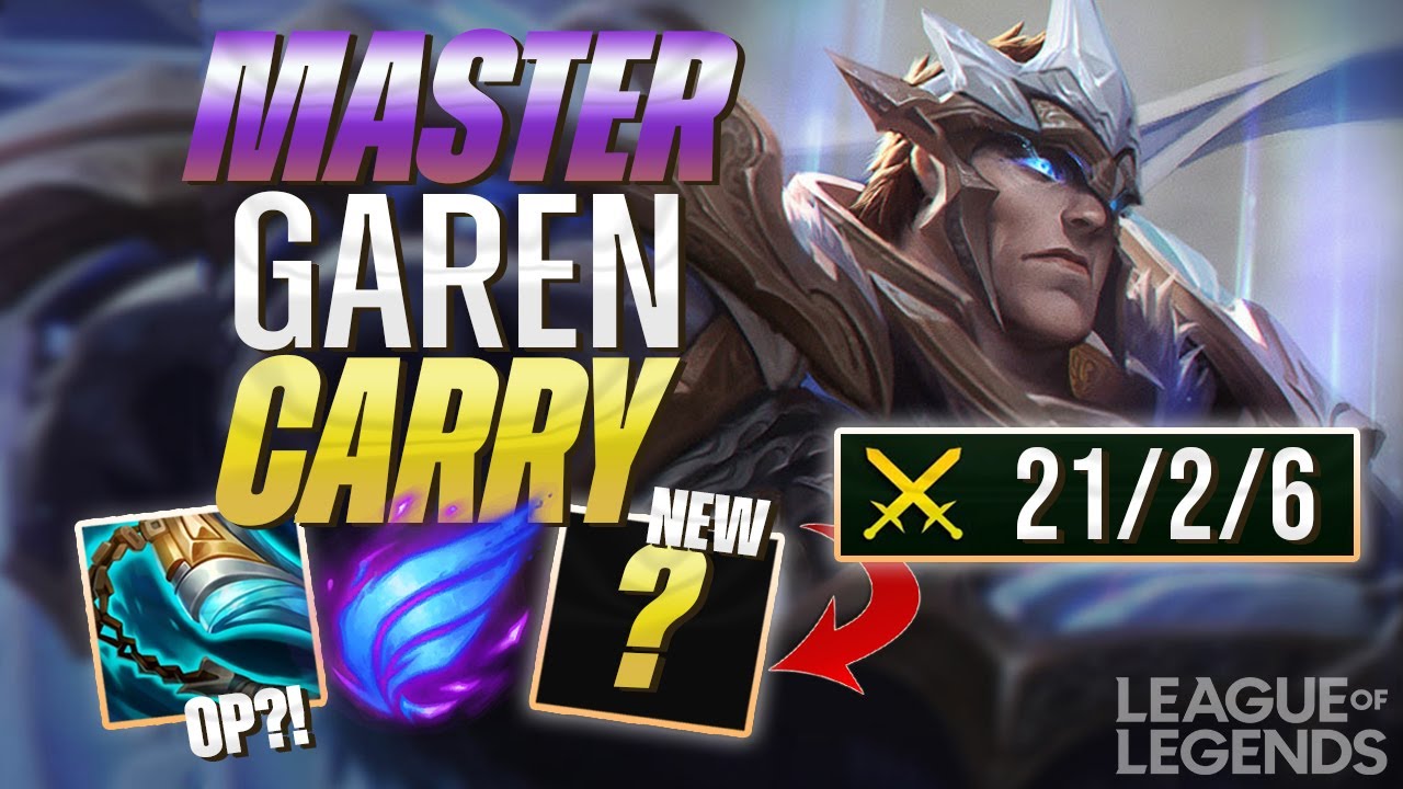 Garen CARRY vs Ornn [TOP] - EUW Master | Season 13 | Garen Build Guide ...