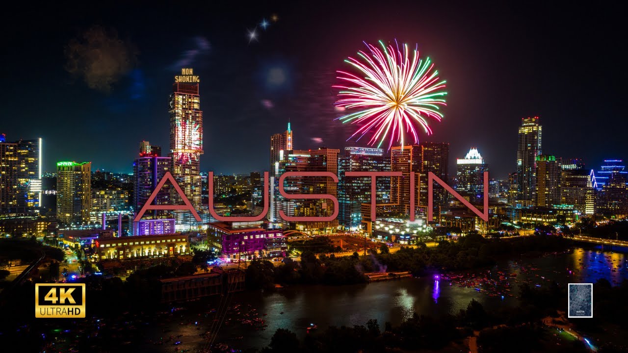 Austin, Texas : 4k Views of Downtown - YouTube