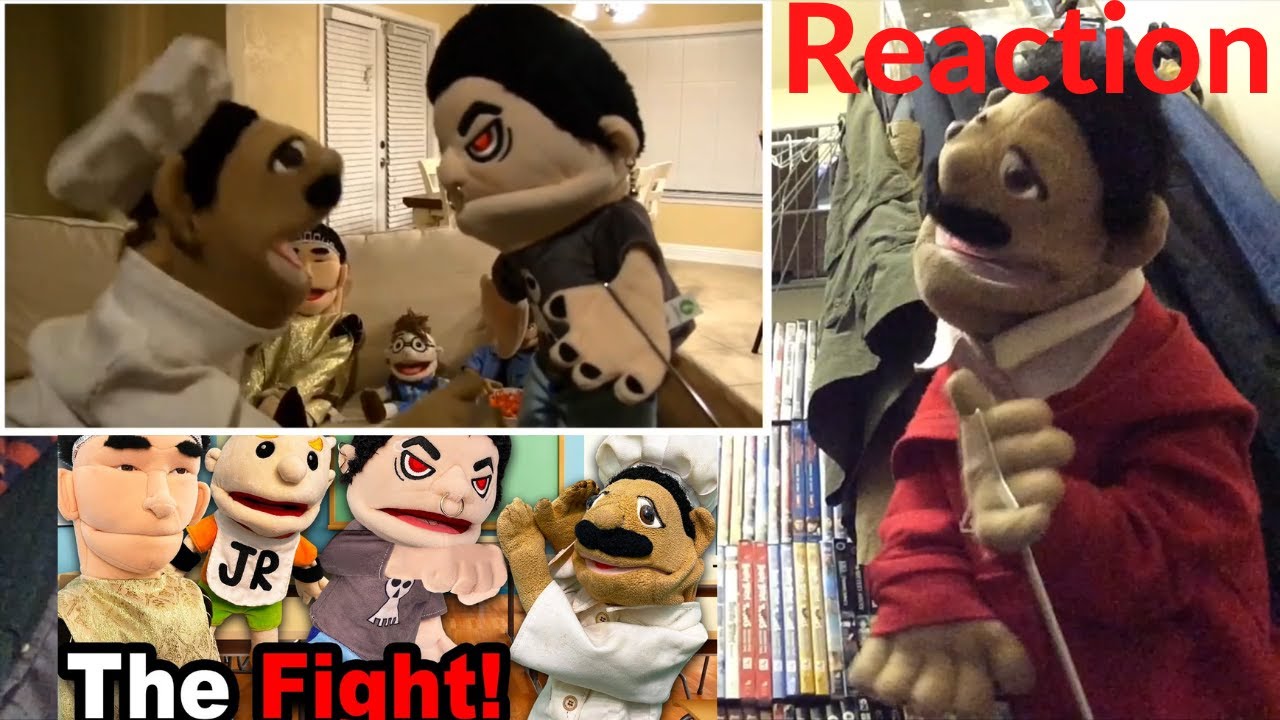 SML Movie: The Fight Reaction (Puppet Reaction) - YouTube