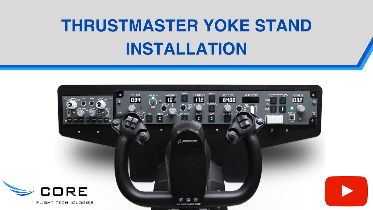 Thrustmaster Stand Installation - YouTube