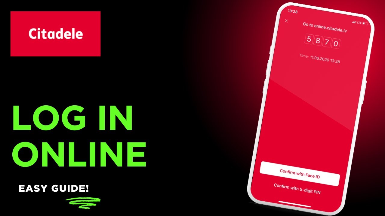 How to login to Citadele Banka online banking - Latvia - YouTube