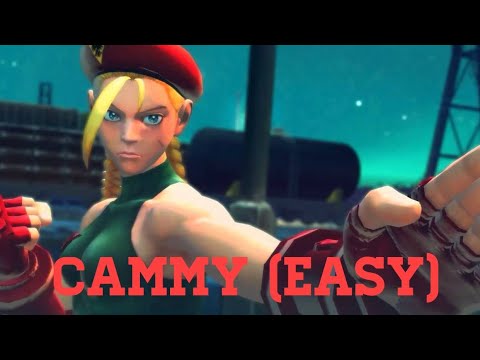 Ultra Street Fighter IV Arcade | Cammy (Easy) - YouTube