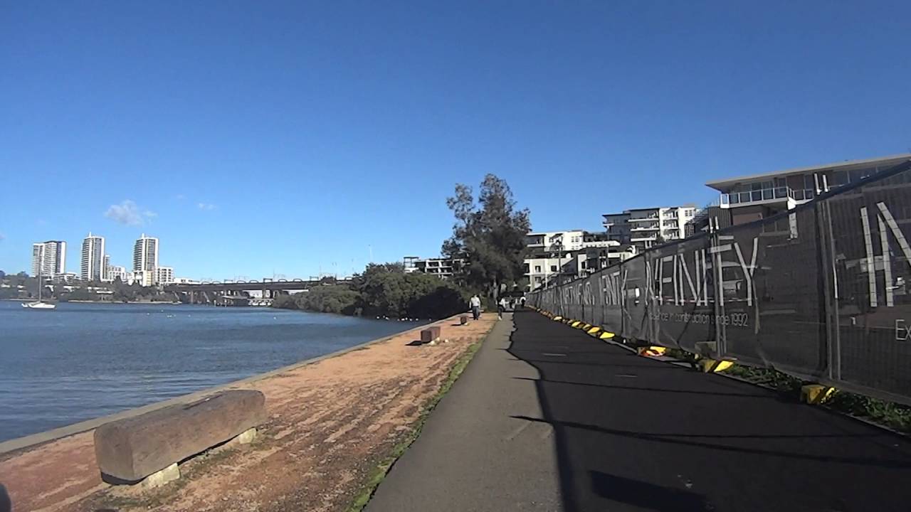 Parramatta Valley Cycleway, Sydney - YouTube