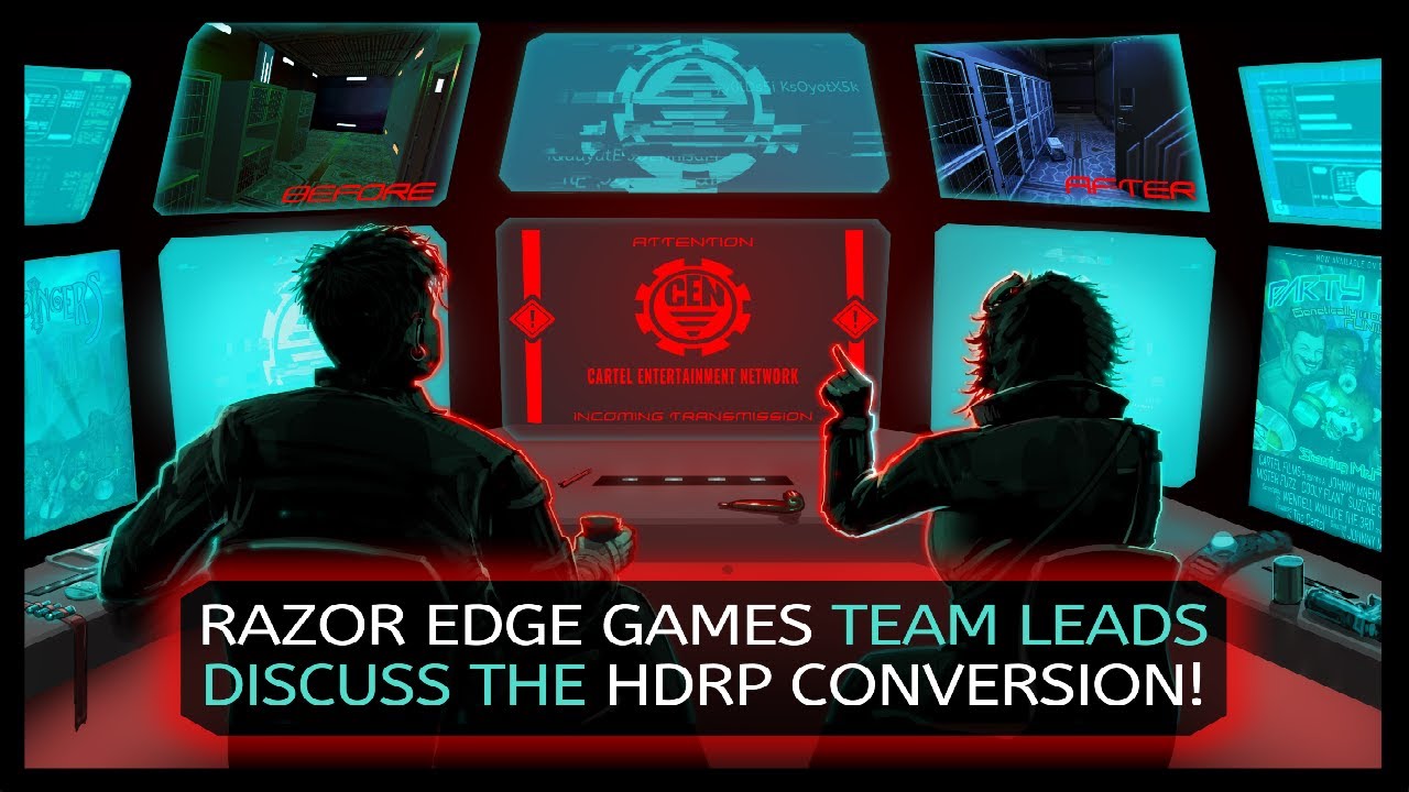 Razor Edge Games Team Leads Discuss the HDRP Conversion - YouTube