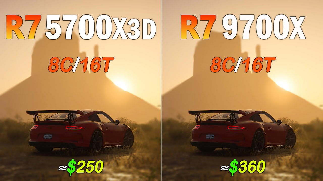 Ryzen 7 9700X vs R7 5700X3D: Is 3D V Cache the Key to Better ...