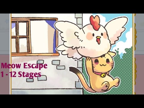 Meow Escape Game Guide Room 1-12 - YouTube