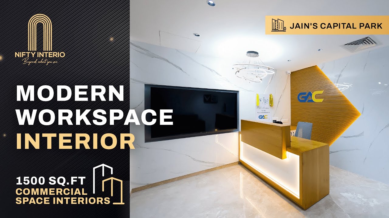 Modern Workspace Interior Design | GAC Office Tour at Jain Capital Park ...