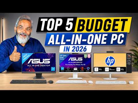 Top 5 Best Budget All-in-One PCs in 2026 🔥 Laptop Se Better?