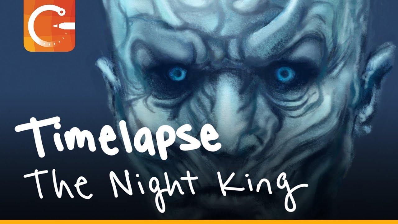 Drawing The Night King From Game Of Thrones - YouTube