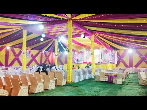 weddings pandal। marriage tent design। sadi pandal photos। sadi वाला ...