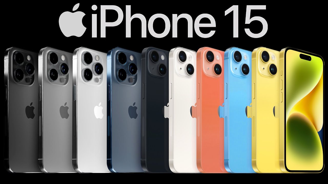 Apple iPhone 15 - ALL-NEW COLORS REVEALED 📲 - YouTube