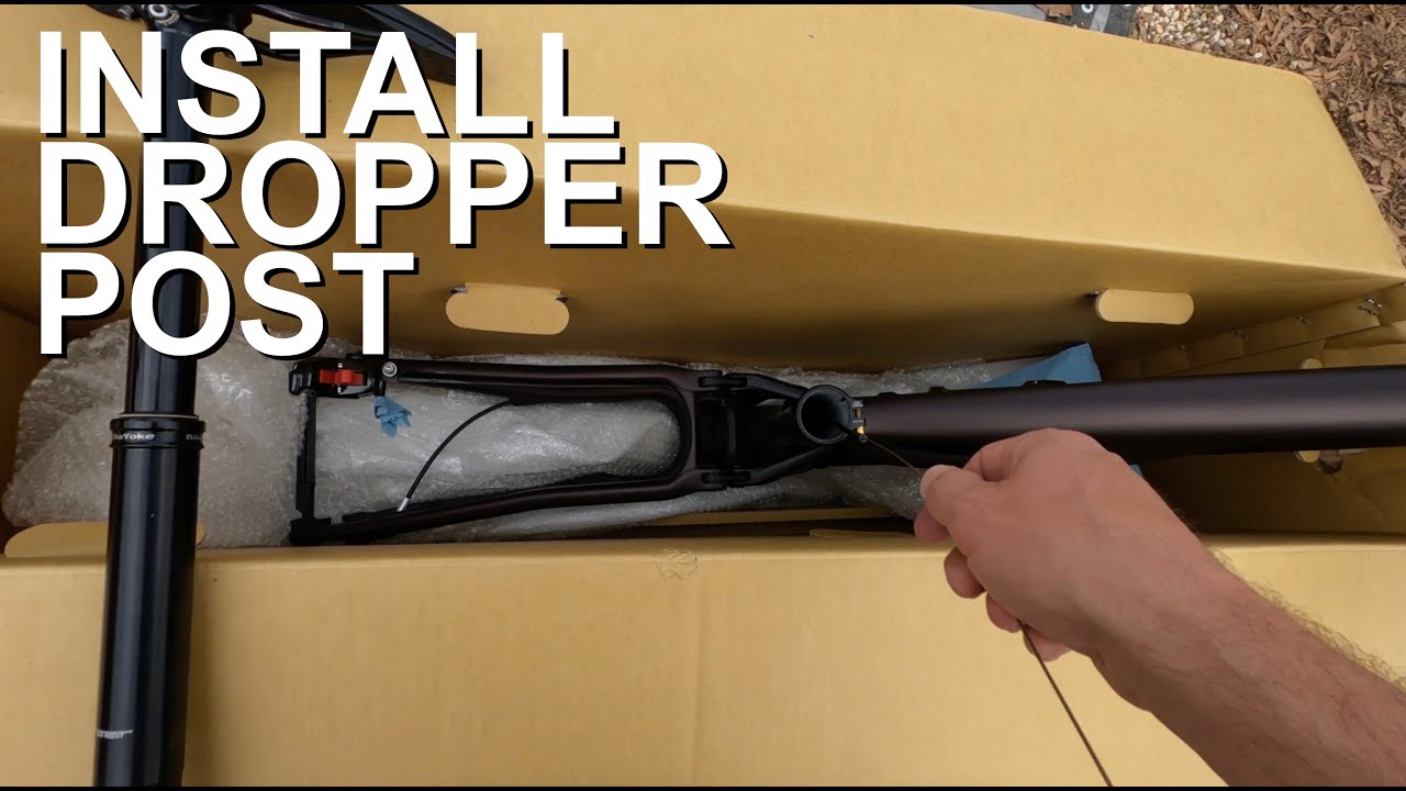 How To ⚙️ Install dropper post - YouTube