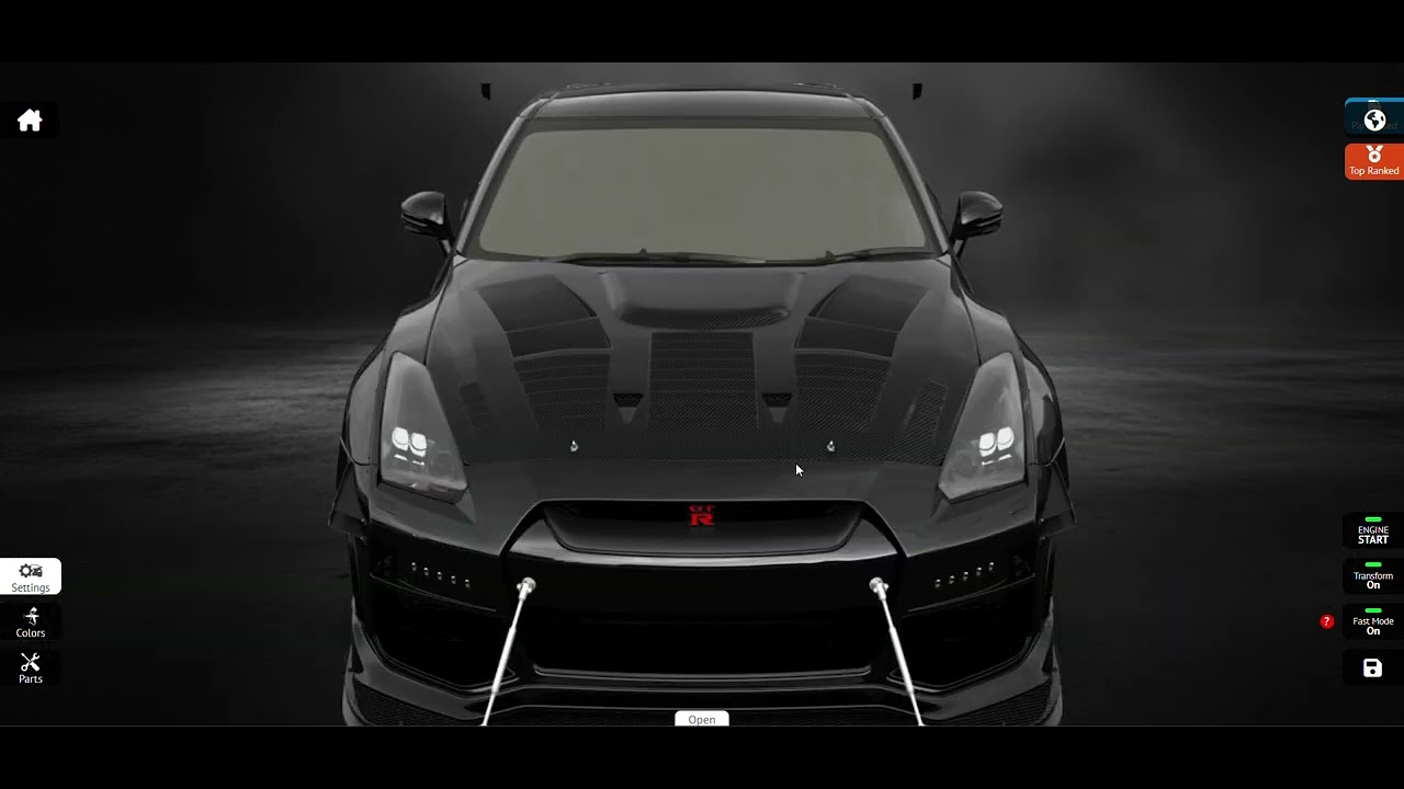 Custom Made 2010 Nissan GT-R In 3DTuning - YouTube